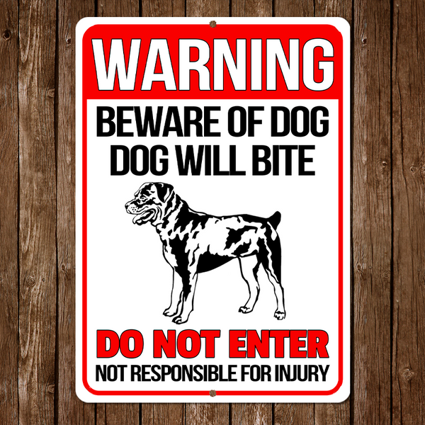 Rottweiler Gate Signs